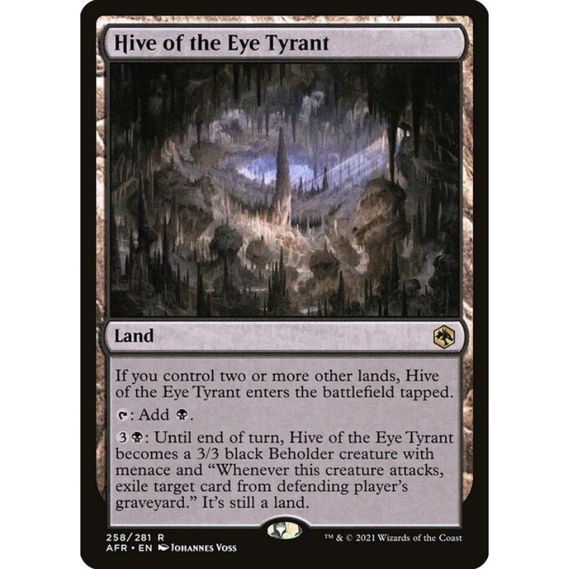 Hive of the Eye Tyrant mtg card | Shopee Philippines