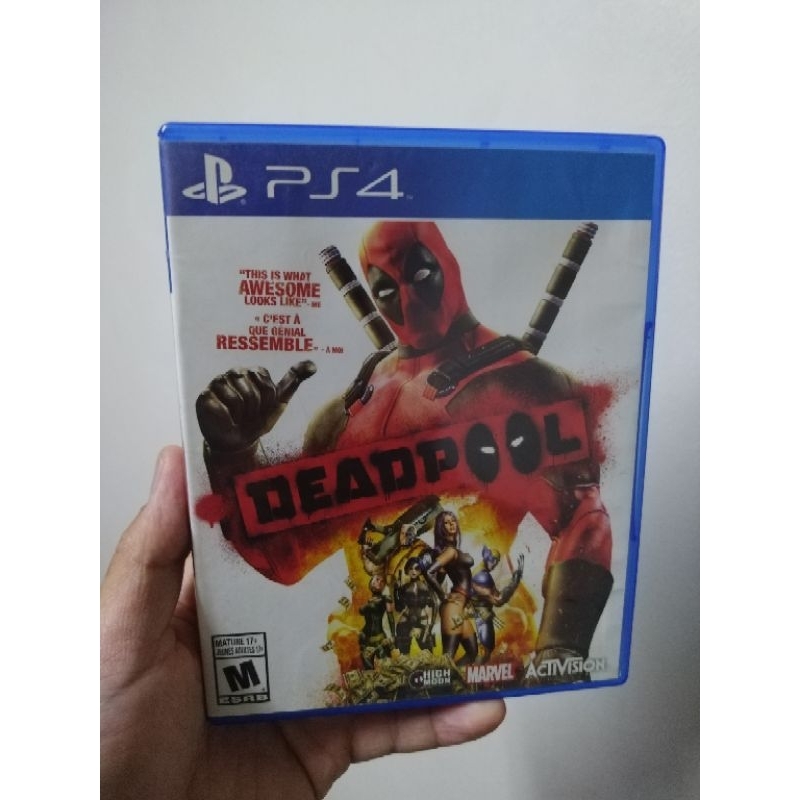 DEADPOOL RARE PS4 Game Used | Shopee Philippines