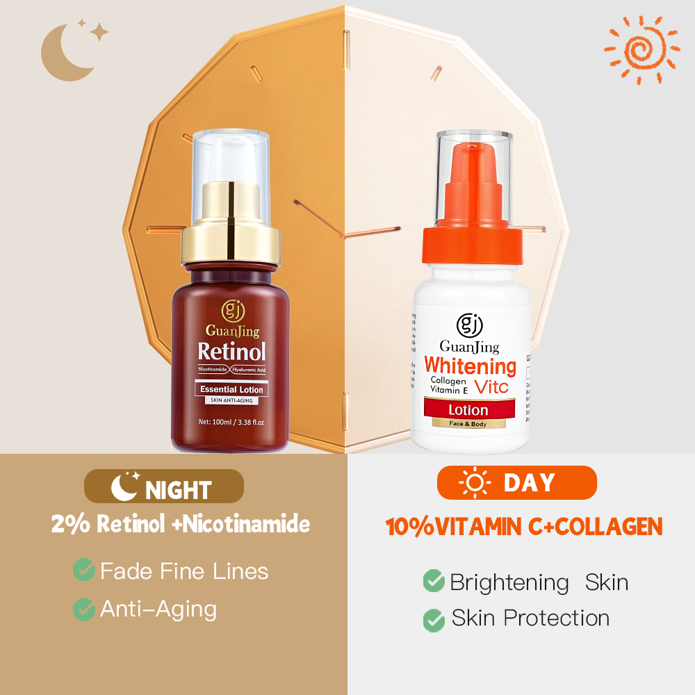 【BUY 1 GET 1 FREE】Retinol Face Lotion Vitamin C Whitening Body Lotion ...