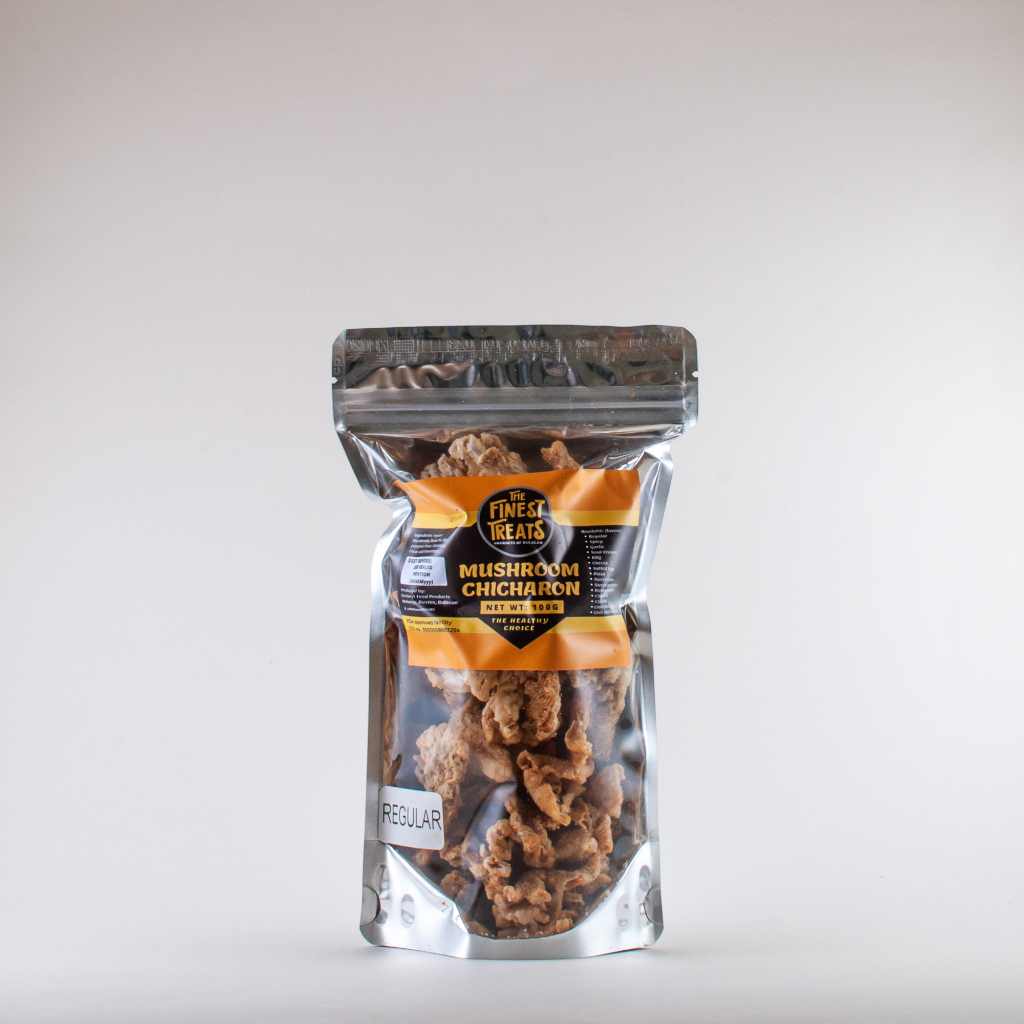 10PIECE RESELLER'S PACKAGE PRICE - Mushroom Chicharon 50grams/100grams ...