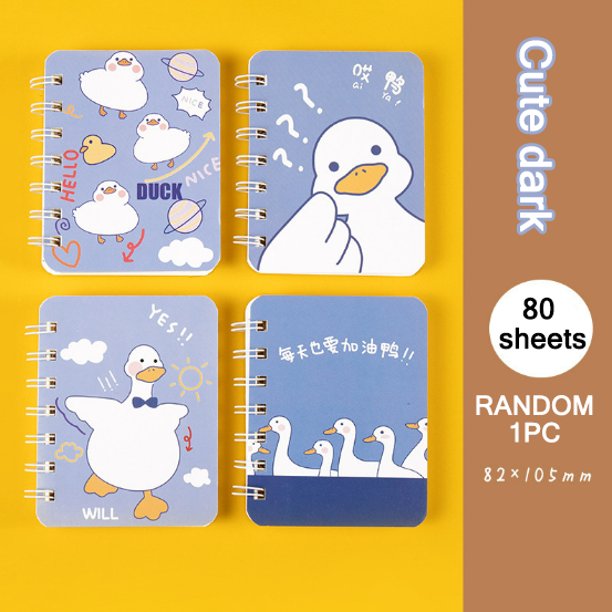 A7 Japanese Style Cartoon Pocket Book Notepad Office Stationery School ...