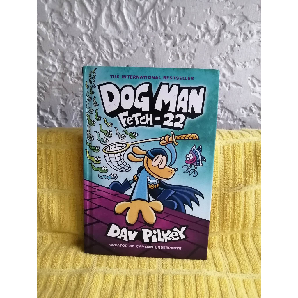 Dog man by Dav Pilkey (pre loved / hardbound) | Shopee Philippines