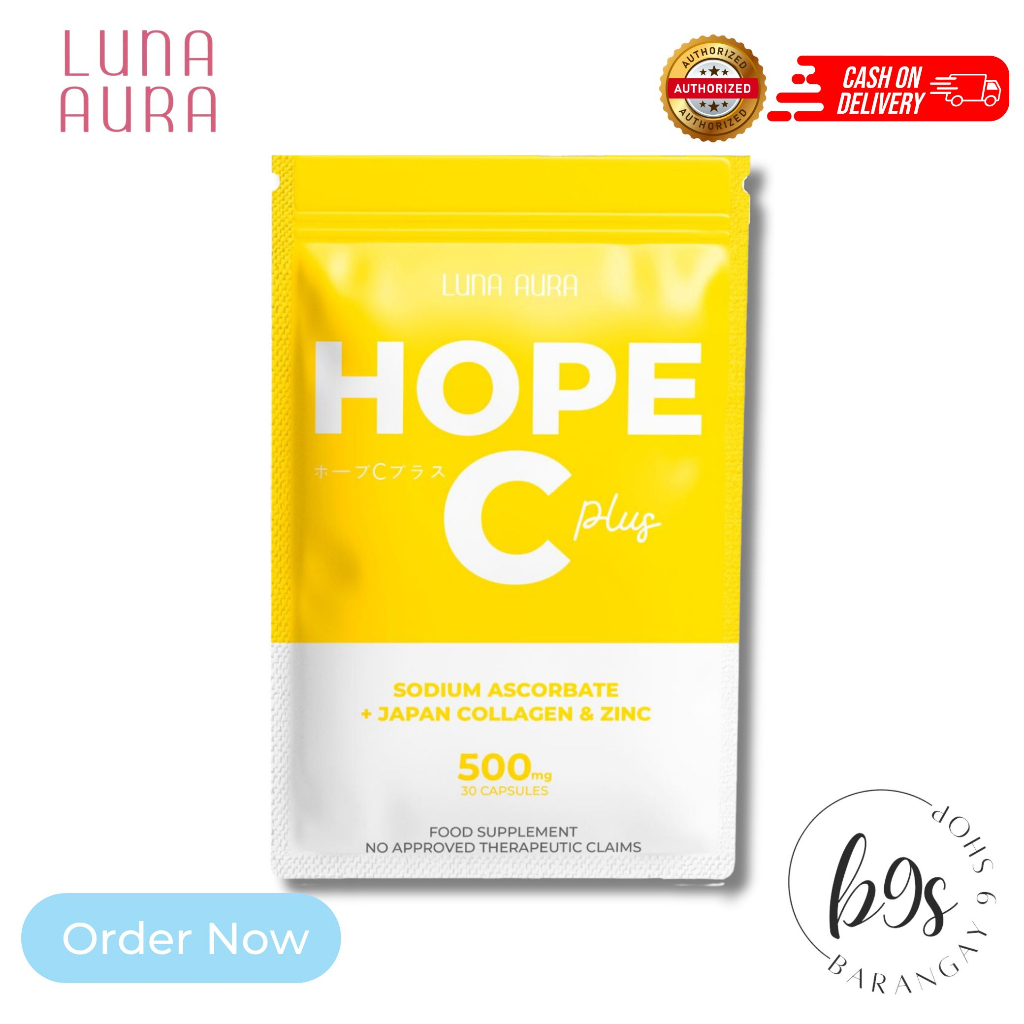 Luna Aura Hope C Plus Collagen and Zinc 30 capsules | Shopee Philippines