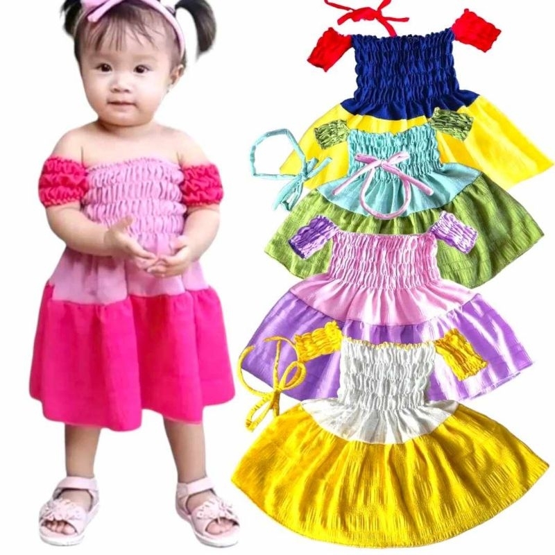 PRINCESS Smocking Dress for Infants Monthly Milestone Baby OOTD ...