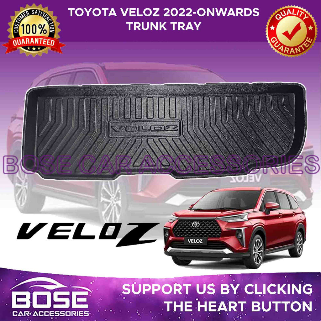 Car Trunk Tray for Toyota Veloz 2022 - Onwards / 2023 2024 2025 Model ...