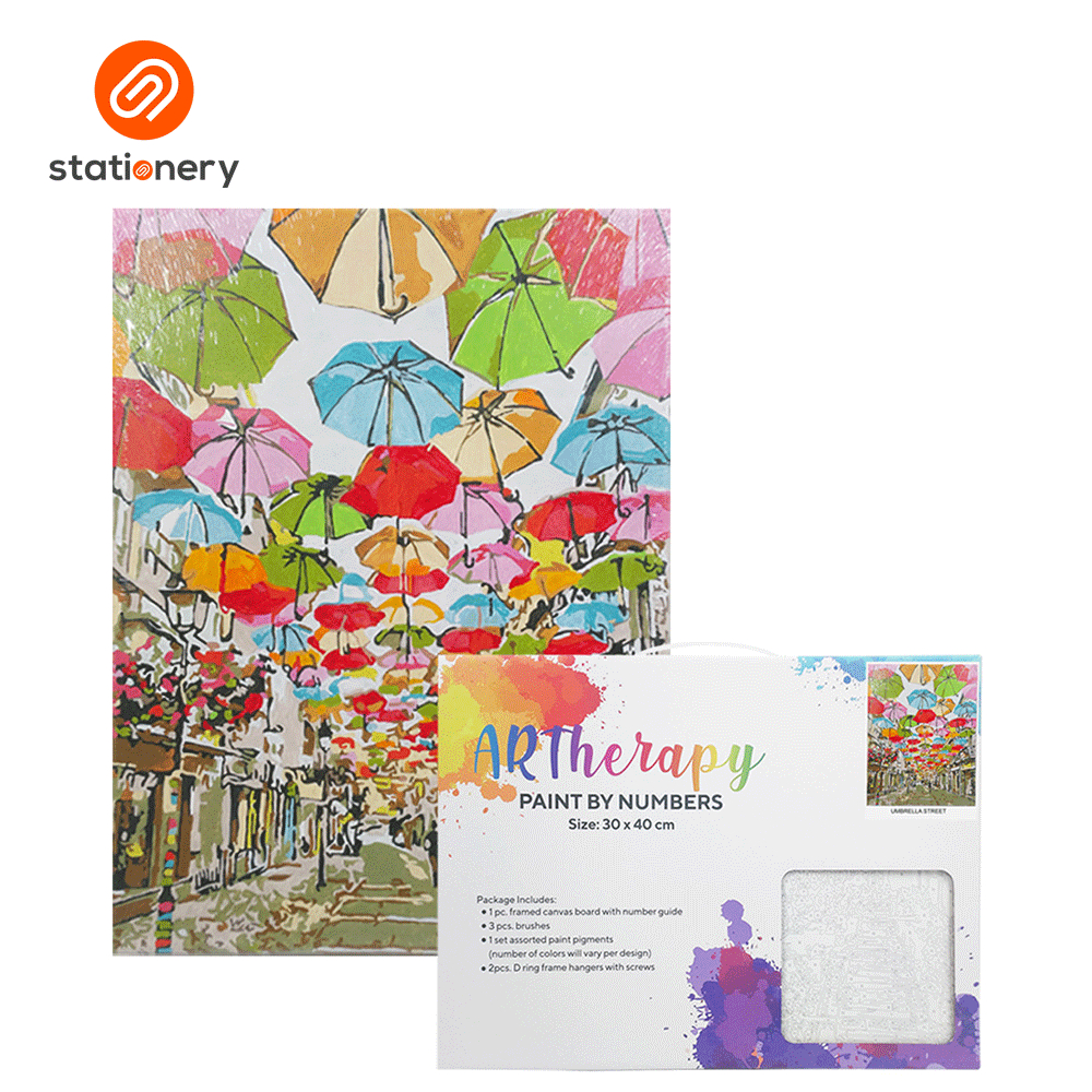 Artherapy Paint by Numbers 30x40cm Framed | Shopee Philippines