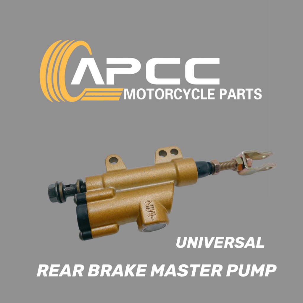 Rear Brake Master Pump (Universal) Master Pump For Motorcycle | Shopee ...