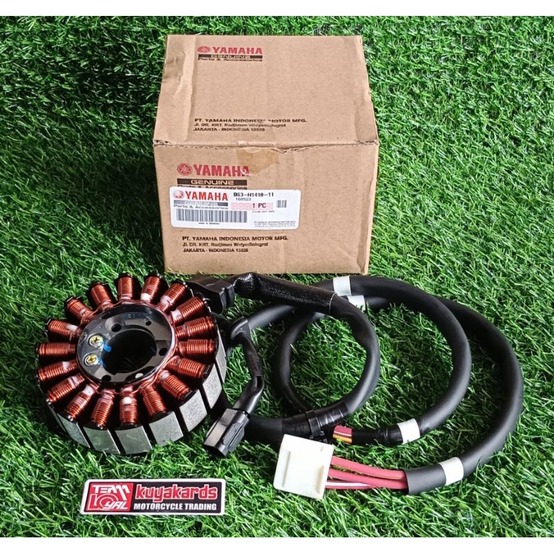 YAMAHA GENUINE STATOR ASSY (B63-H1410-11) AEROX V1 V2/NMAX V2 | Shopee ...