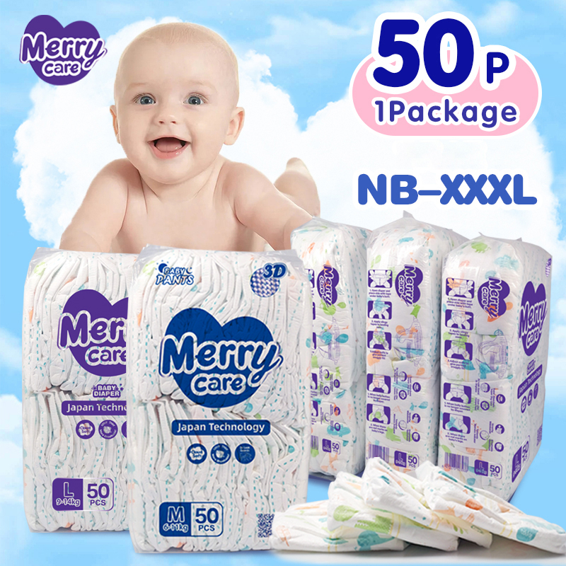 Baby Diaper Tape Diaper Pants NB S M L XL XXL XXXL | Shopee Philippines