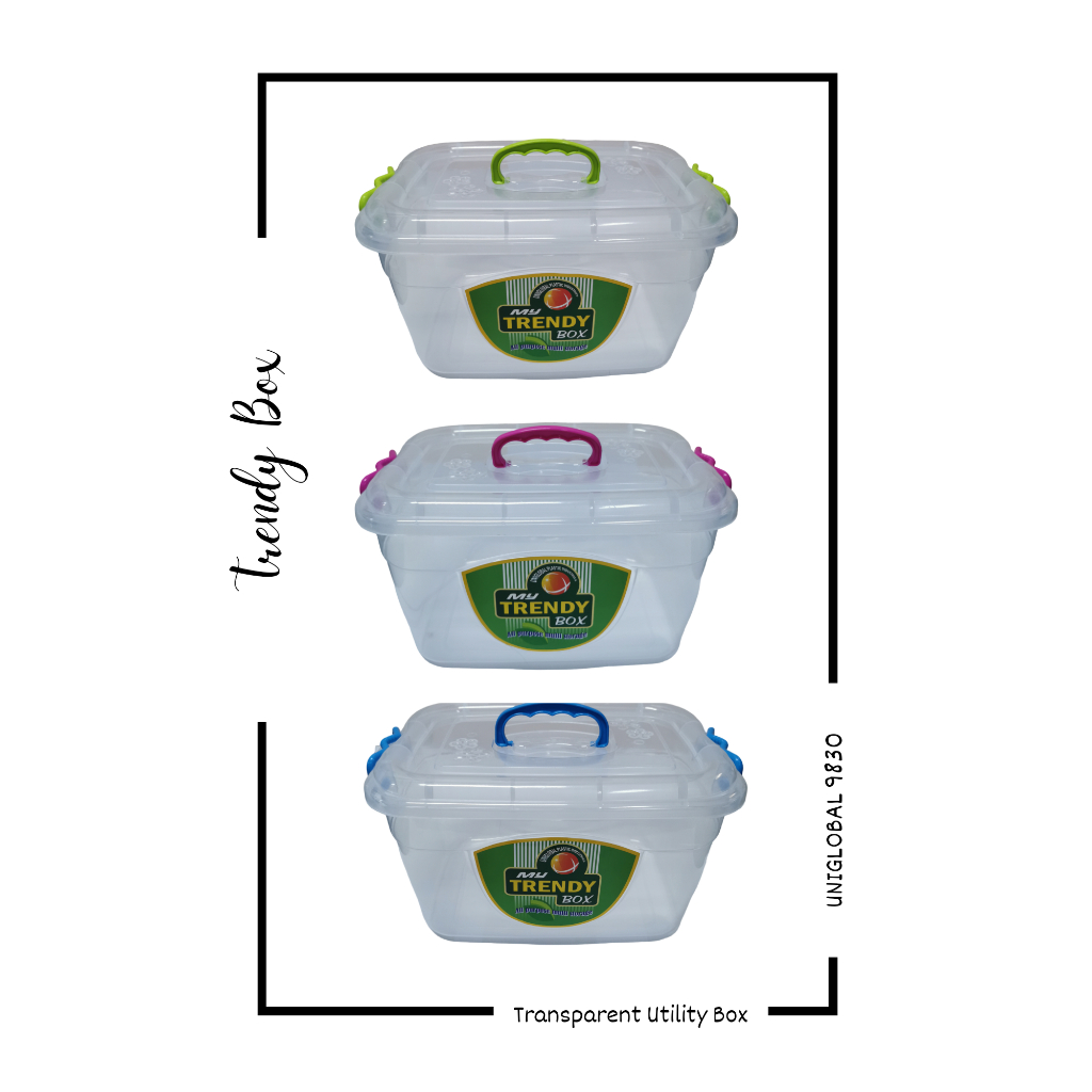 Plastic Container for Fish breeding and tank Trendy Box | Shopee ...