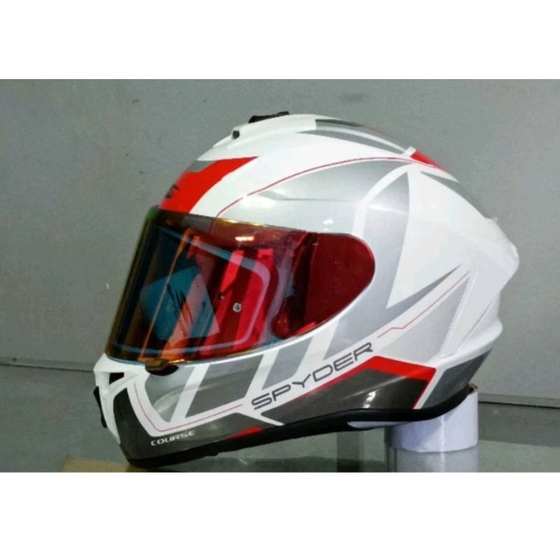 SPYDER COURSE full face single visor free clear lens | Shopee Philippines