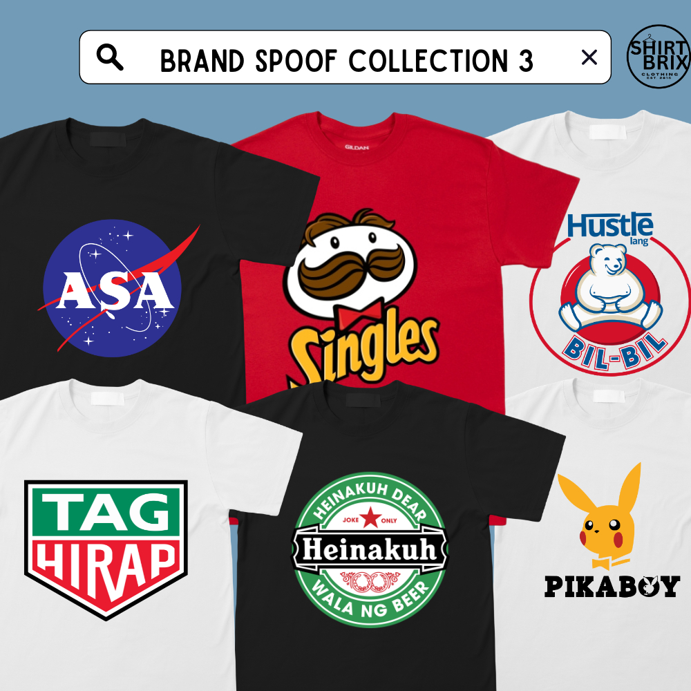 Brand Spoof | Unisex Shirt | Chocolate Edition | Shopee Philippines