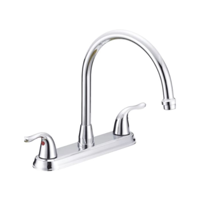 Eurostream DZF8FA0030CP Kitchen Faucet Melrose Double Handle Chrome ...