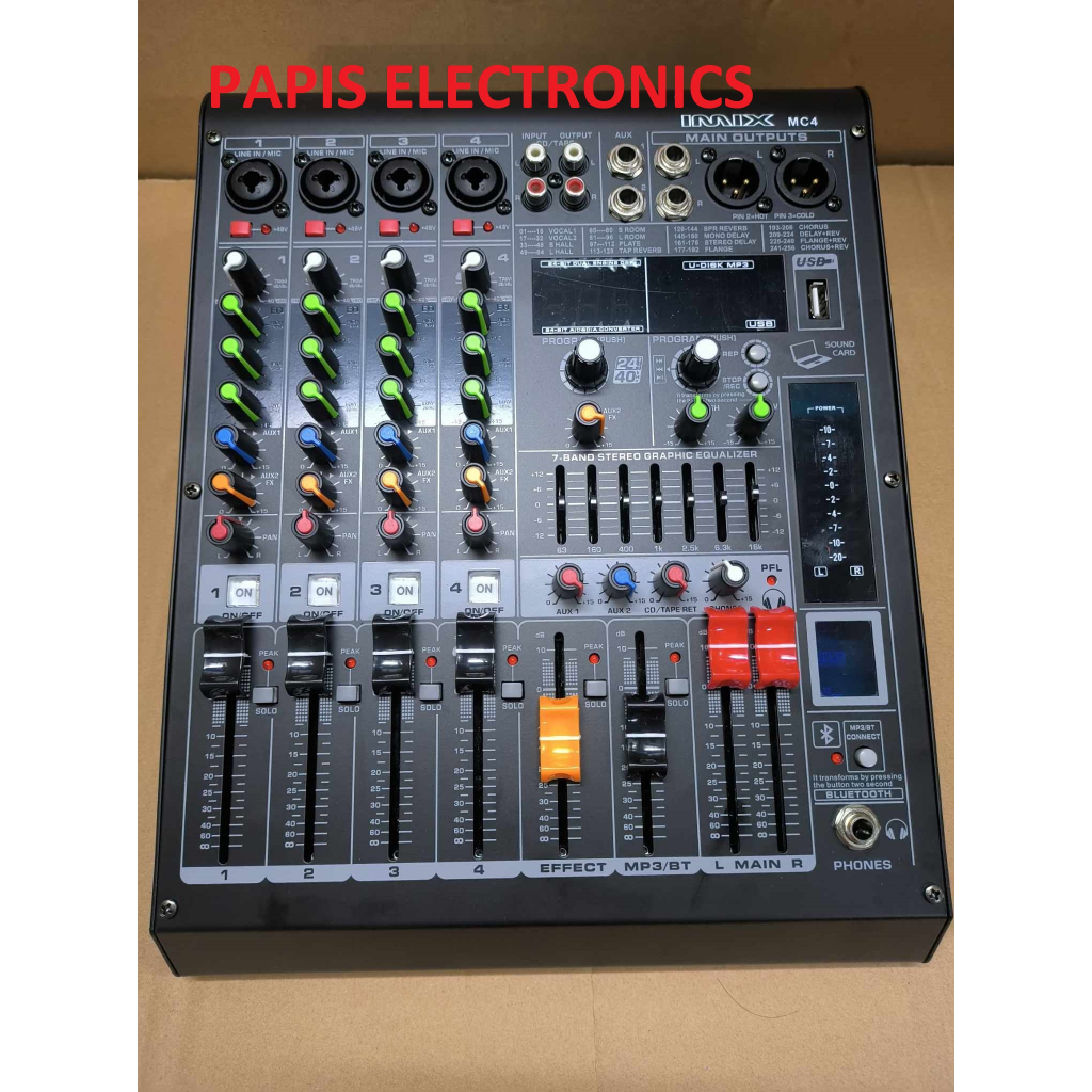 Imix BY Trident MC4 4 Channel Passive Mixer | Shopee Philippines