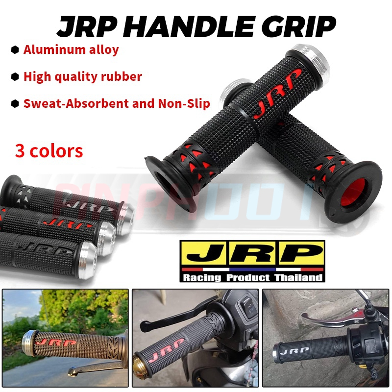 2Pcs JRP Handle Grip Motorcycle Universal with Bar End Keychain/Sticker ...