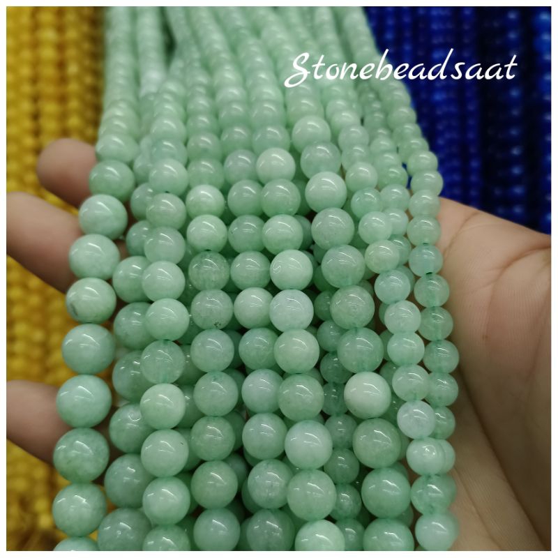 Green Jade Gemstone Natural Stone. | Shopee Philippines