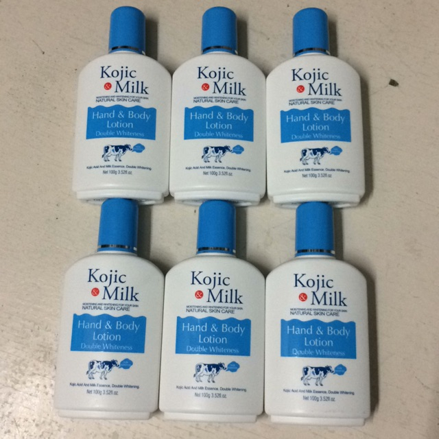 kojic & milk hand & body lotion (6pcs) | Shopee Philippines