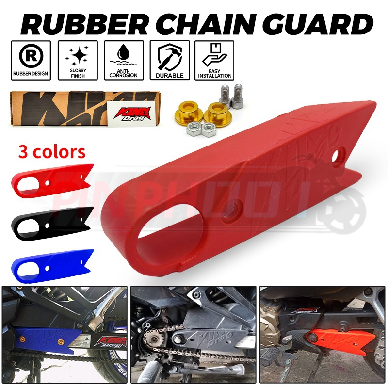 King Drag Chain Guide Rubber Chain Guard For LC150/ Raider 150Fi/HONDA ...