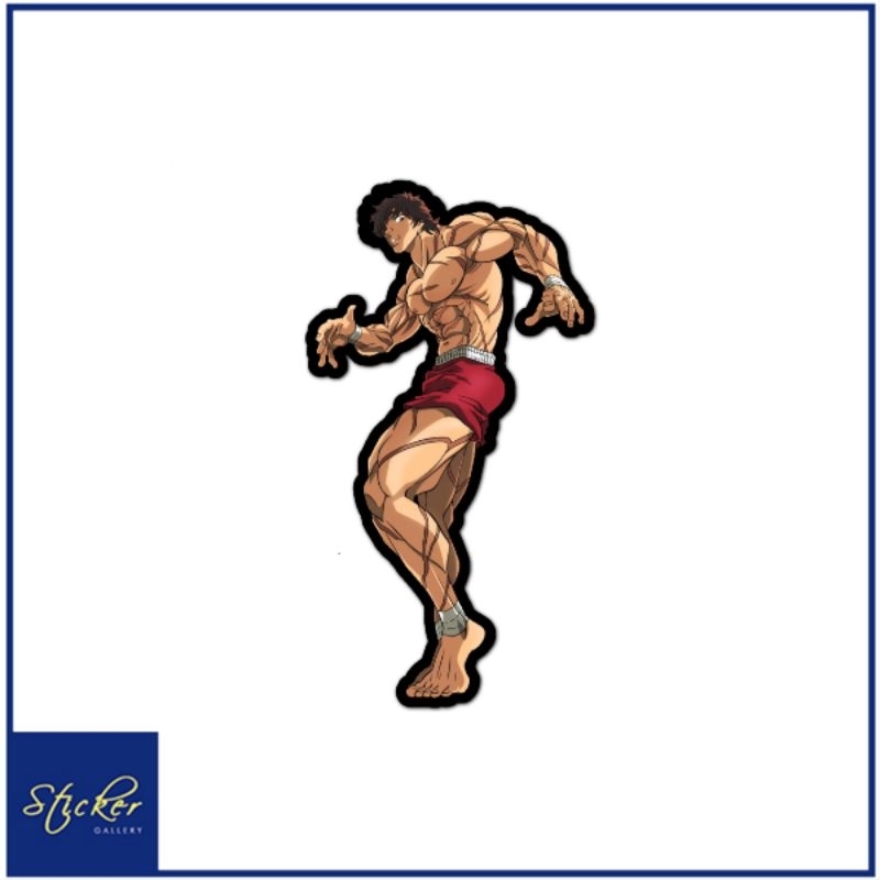 BAKI HANMA ANIME WATERPROOF STICKER | Shopee Philippines