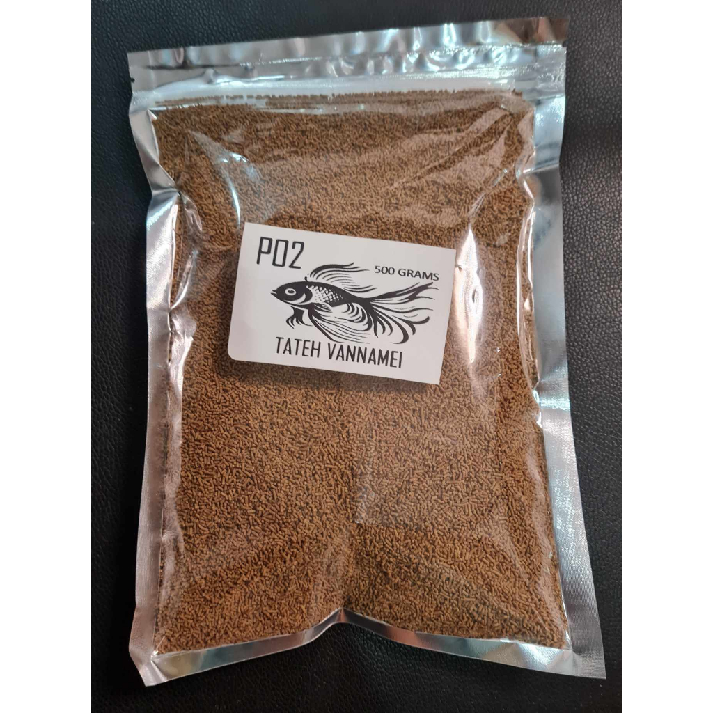 PO1 PO2 PO3 FISH FOOD TATEH VANNAMEI SINKING PELLET ORNAMENTAL FISH ...