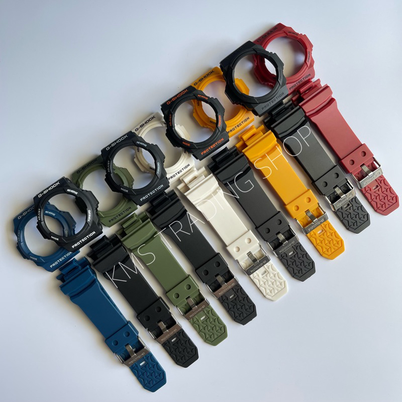 Replacement Strap and Bezel for G Shock GA-150/GA-300/GA-310/GLX-150 ...