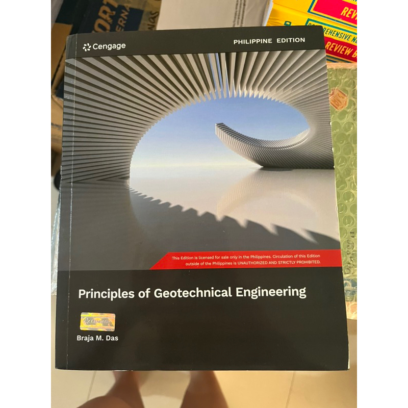 Principles of Geotechnical Engineering By Braja Das 10th edition | Shopee Philippines