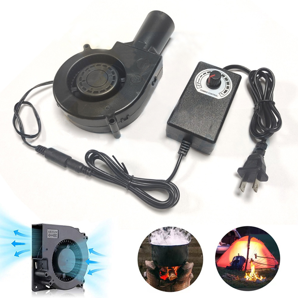 Blower Fan Air Blower Kalan DC 12V 1.88A Portable Blower BBQ Blower ...