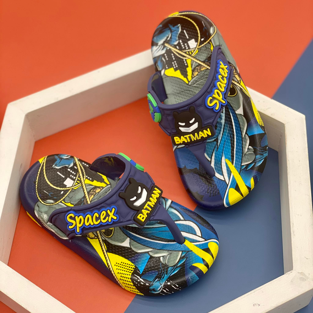 New Batman Character Design Flipflops for Boys | Shopee Philippines