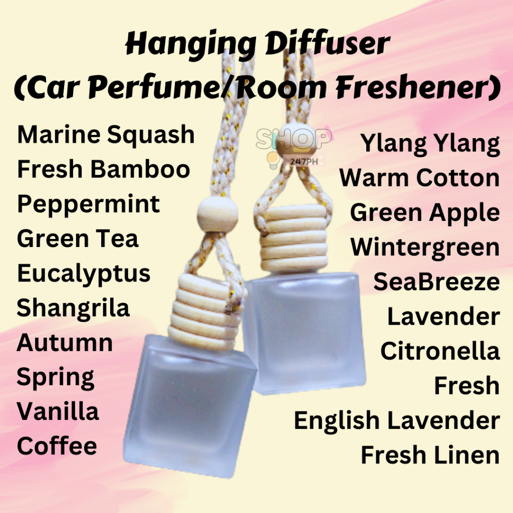 Hanging Car Diffuser Air Freshener Reed Diffuser Car Perfume Car Perfume Hanging Diffuser aroma ...