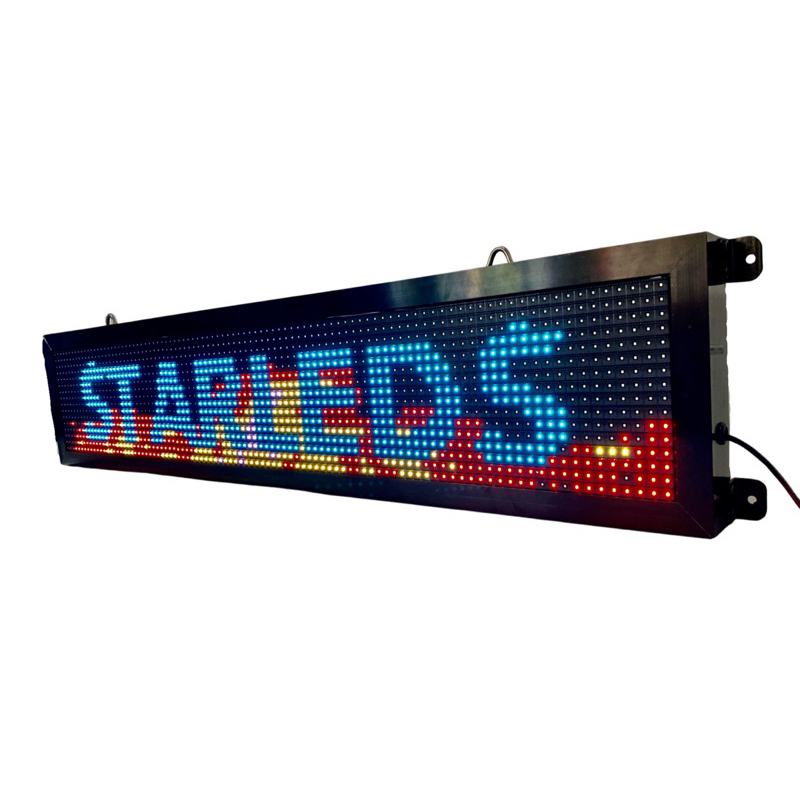 RGB Digital LED Display Smart Wifi Control 100 cm x 15 cm | Shopee ...