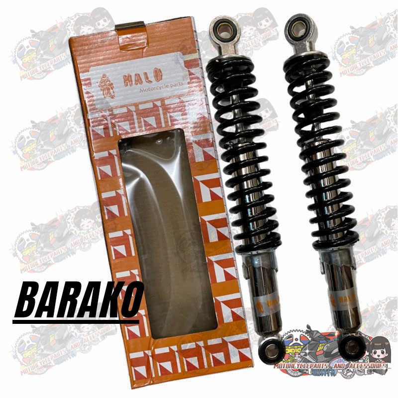 LJ Motorcycle Rear Shock Black Kawasaki barako 175/BC175(2 Pcs ...