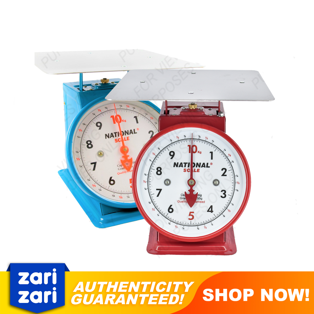 National Scale Brand 10kg Flat Plate Table Scale | Shopee Philippines