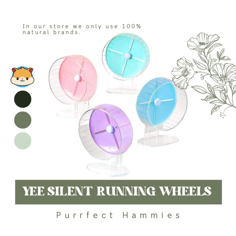 Purrfect Hammies - Silent Running Wheels w/ Separate Stand | 20cm ...