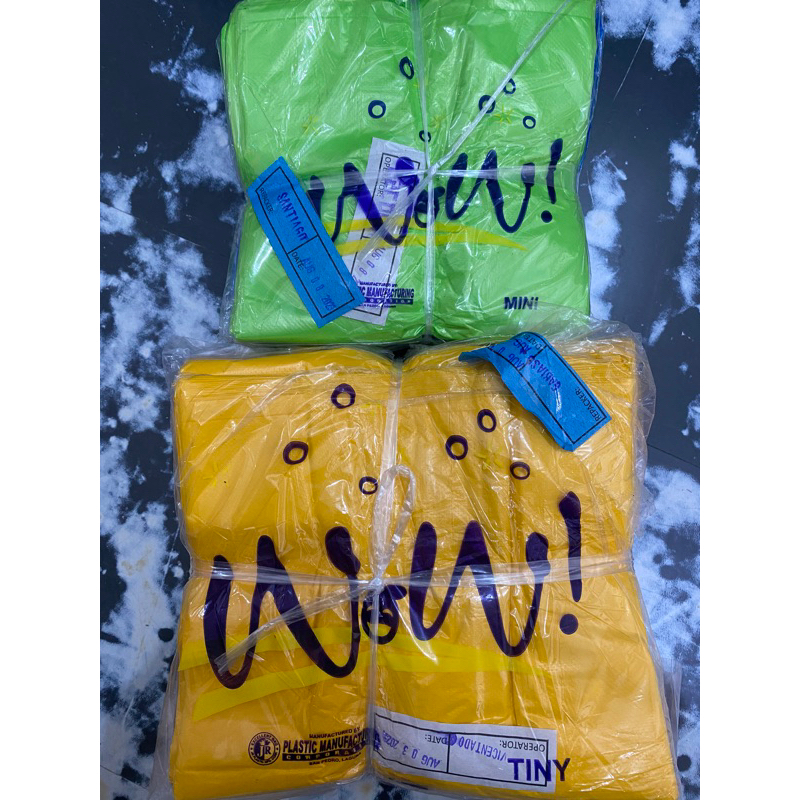 1 bundle Wow colored sando bag mini and tiny (10packs per bundle ...