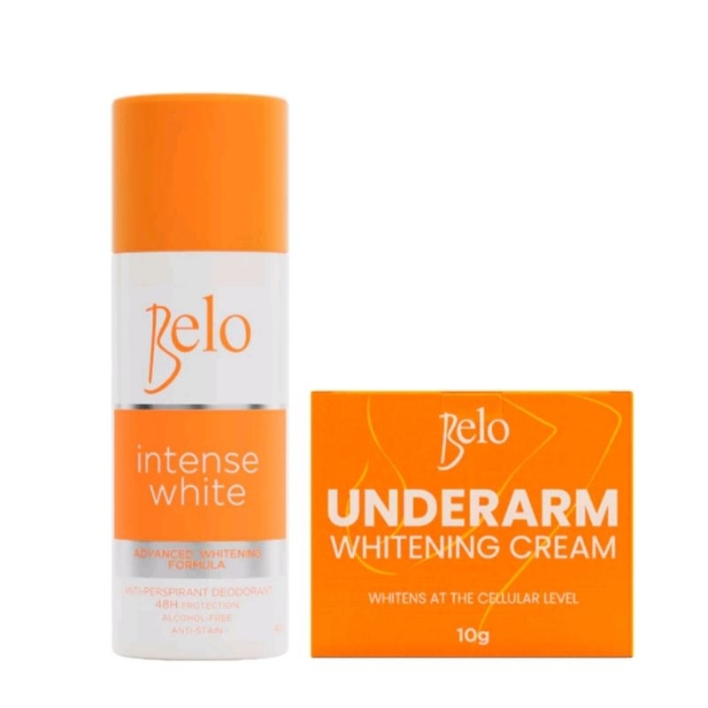 Belo Intense White Deodorant 40ml plus Free Under Arm Whitening Cream ...