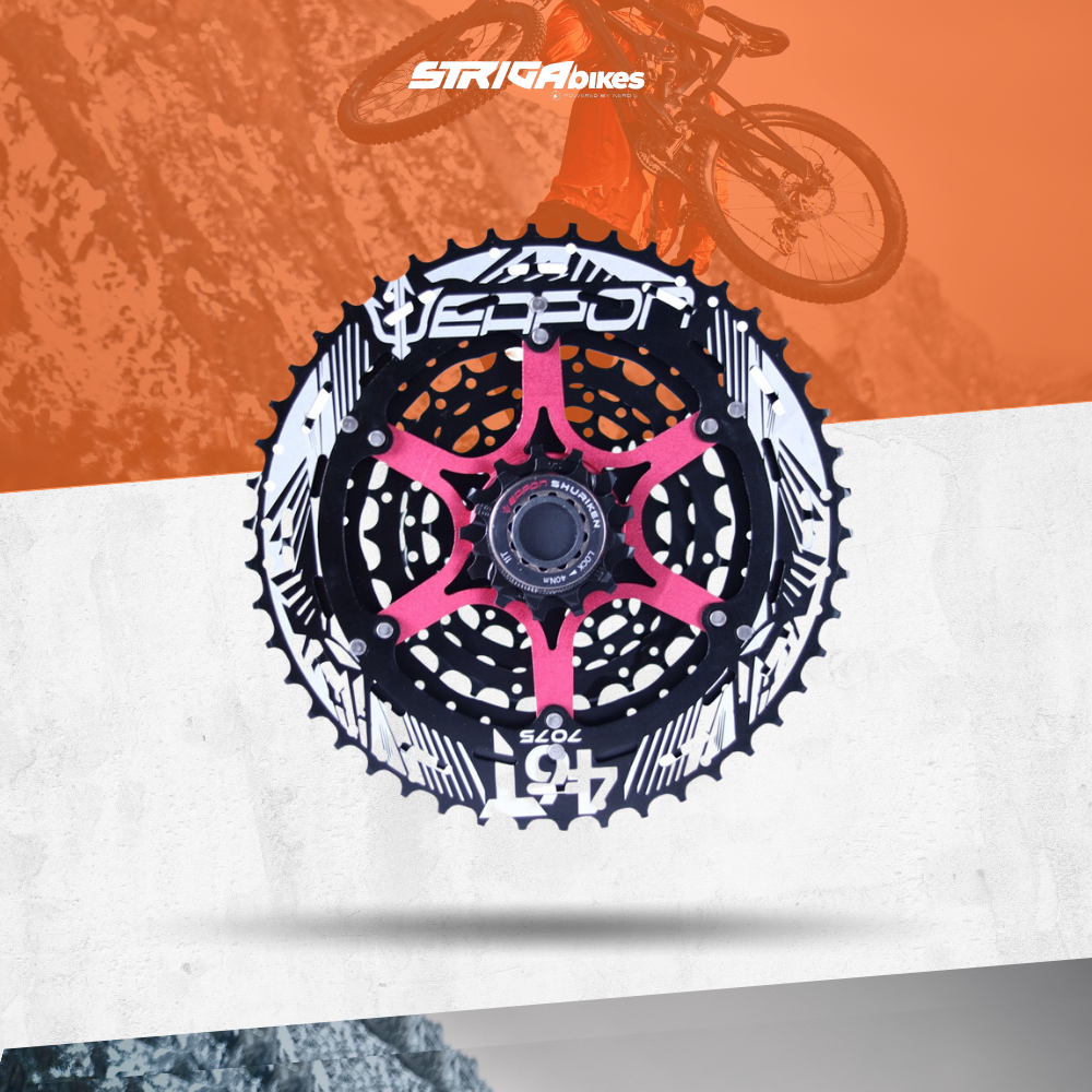 Weapon Shuriken 9 Speed Pro/Elite/Master Cassette/Cogs/Sprocket ...