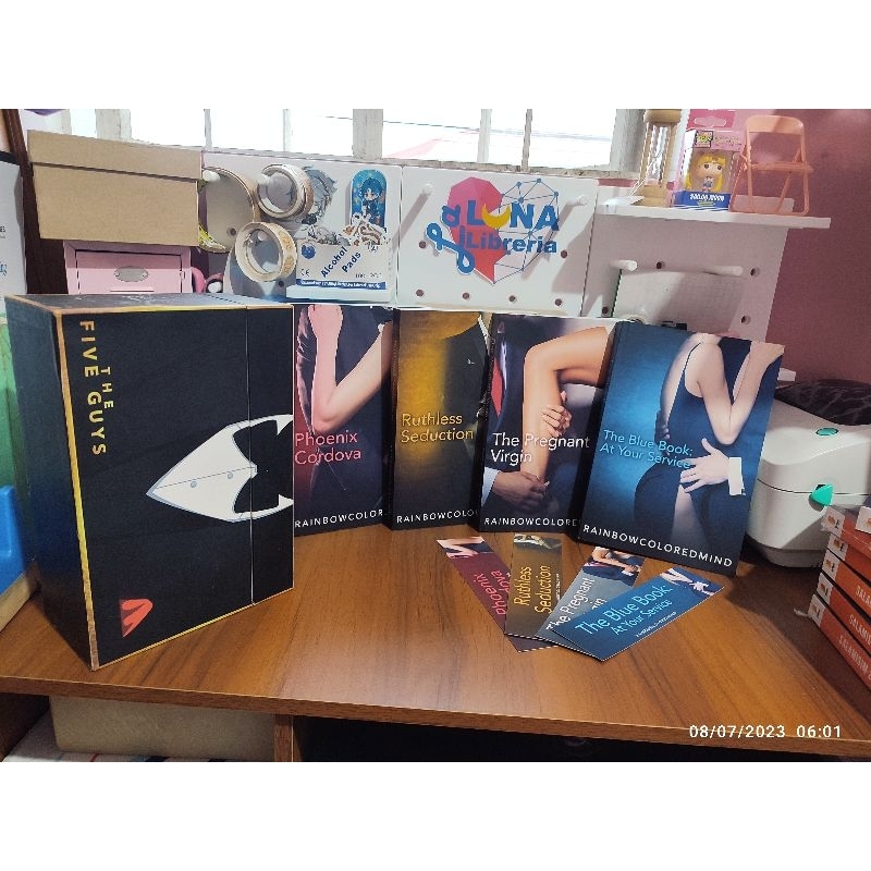 SIGNED RARE The Five Guys BUNDLE TFG by RCM RainbowColoredMind | Shopee ...