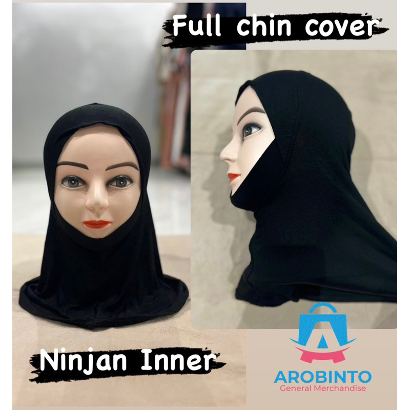 Ninja Inner full chin cover cotton fabric | Shopee Philippines
