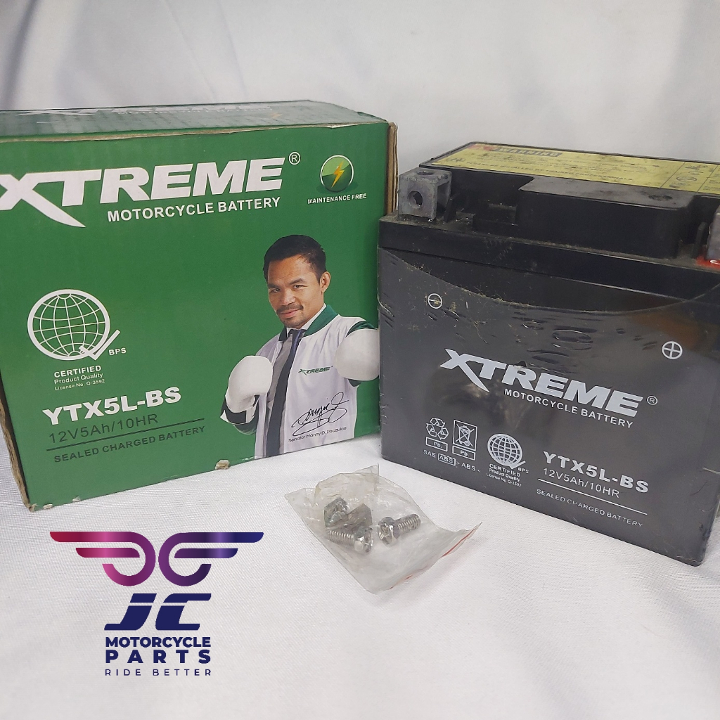 BATTERY YTX5L-BS 12V5Ah/10HR SYM JET 100 SUZUKI RAIDER 150 ( XTREME ...