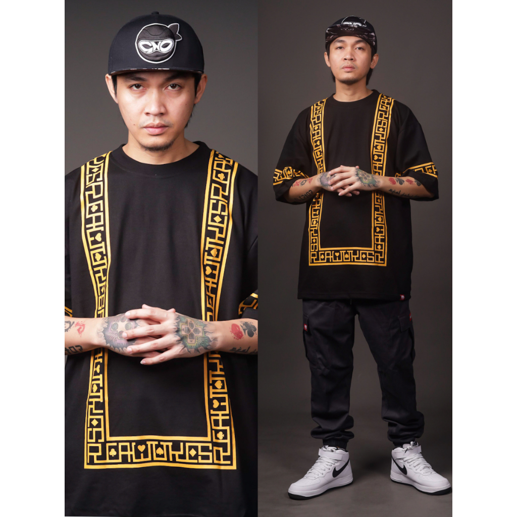 Real Jokes Clothing Monogram Gold | Shopee Philippines