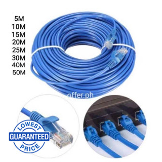 10M 15M 20M 30M 40M 50M CAT5e RJ45 Ethernet Cables 8Pin Connector ...