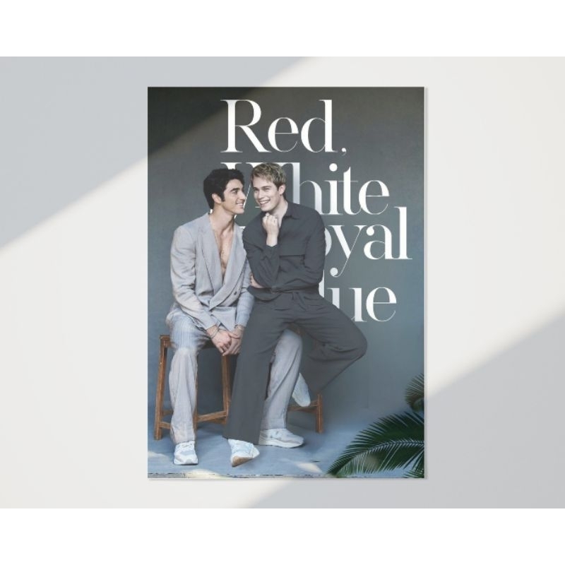 Red White & Royal Blue A4 Size Wallpaper Poster | Shopee Philippines