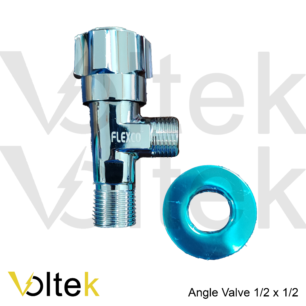 Angle Valve 1/2" x 1/2" Stainless Steel one way Angle Valve | Shopee ...