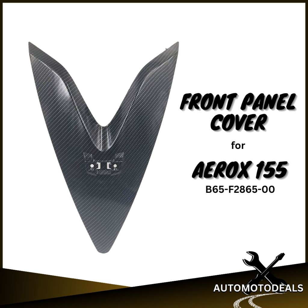 Carbon Designed FRONT Panel COVER For AEROX 155 Part No. B65-F2865-00 ...