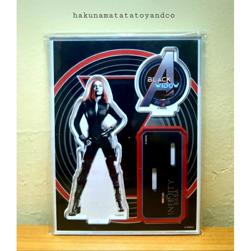 Marvel Sunny Side Up Happy Kuji Infinity SAGA C-Prize Black Widow ...