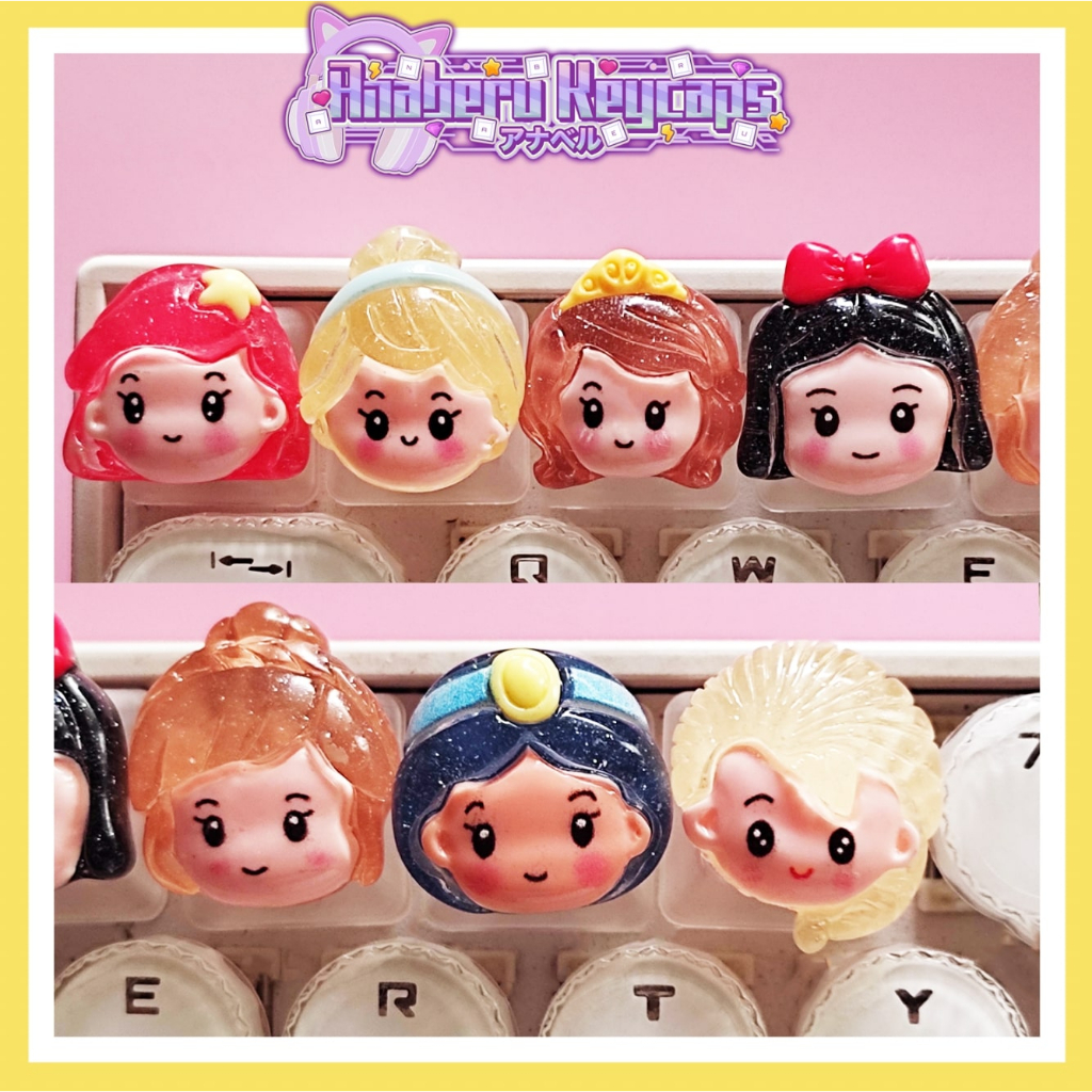 Disney Princess Keycaps | Shopee Philippines