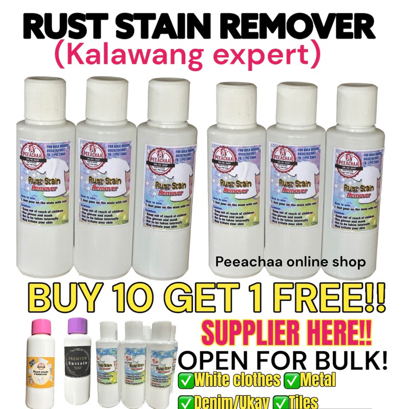 Premium Rust stain remover kalawang expert for clothes metal bike and ...