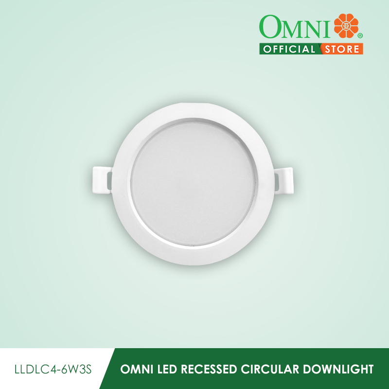 OMNI LED Recessed Circular Downlight - LLDLC | Shopee Philippines