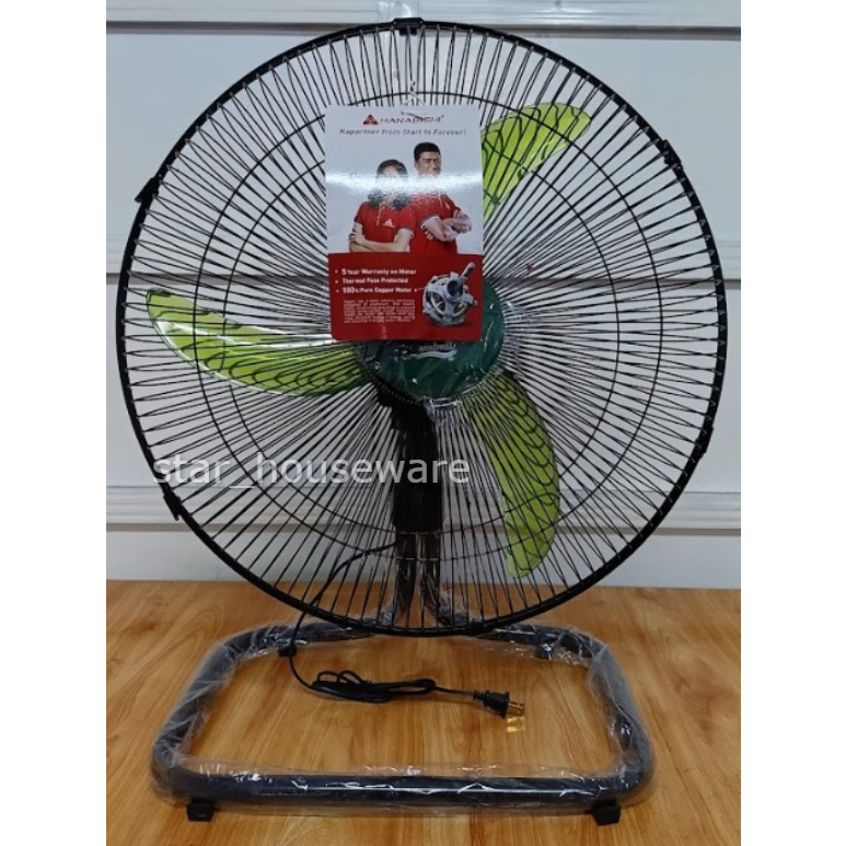 Hanabishi Electric Fan 16" Desk Fan Ground Fan / Windmill 16GF | Shopee ...