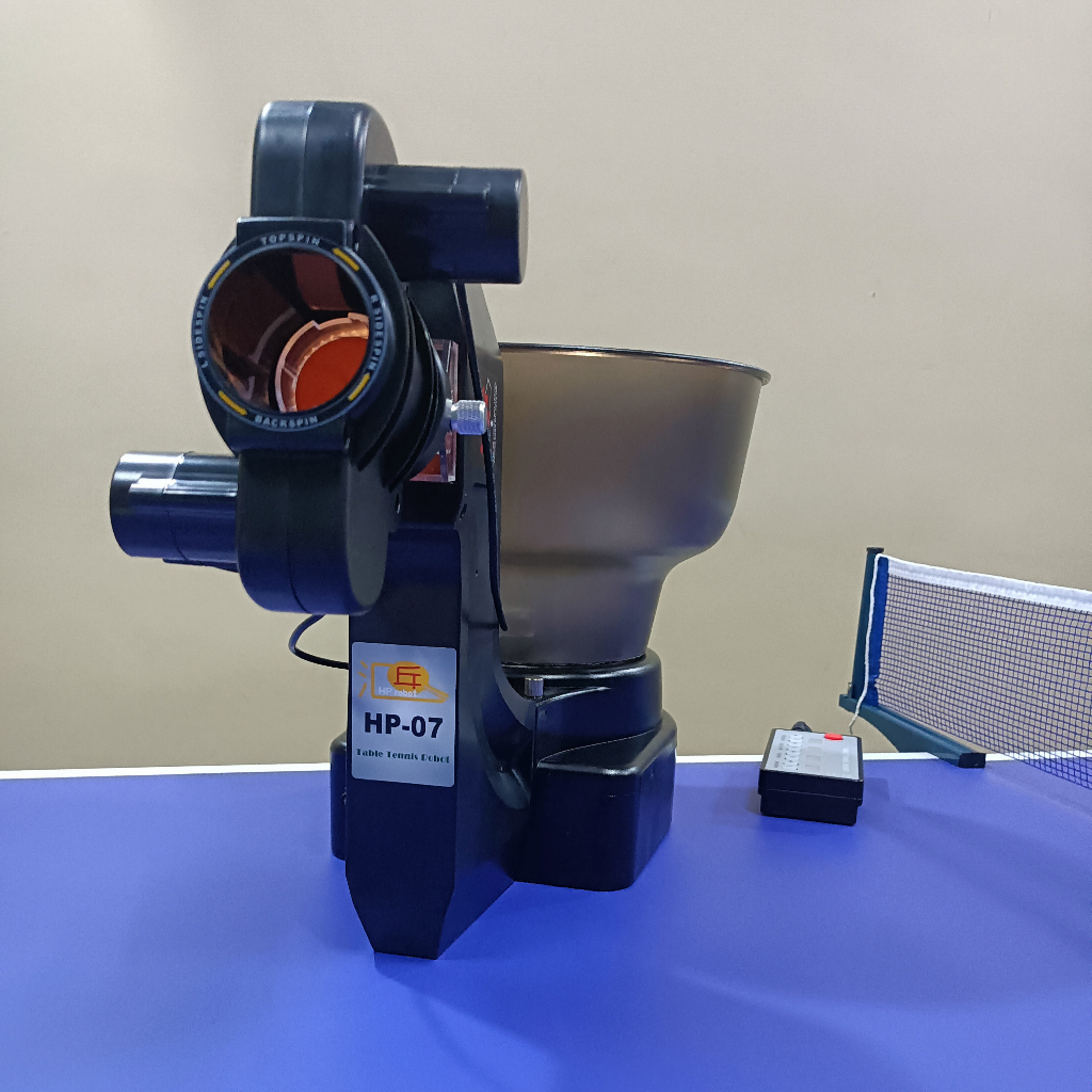Brand New HP-07 Table Tennis Robot / Robo Pong / Ping Pong Robot / Catch Net / Table Tennis ...